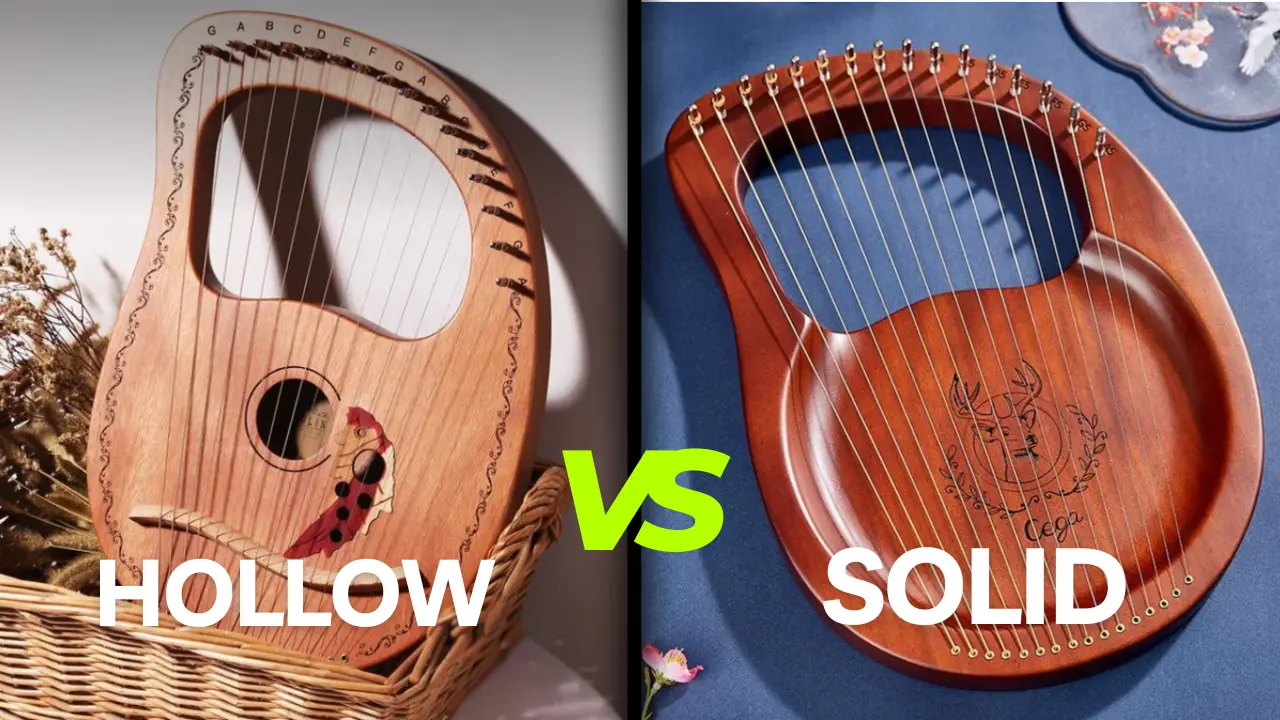 Choosing Between Solid-Body and Hollow-Body Lyre Harps – Learn Lyre Harp